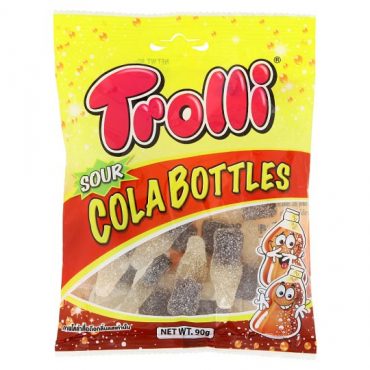 Trolli Sour Cola Bottles Gummi Candy Jelly 90g – AsianSnacks