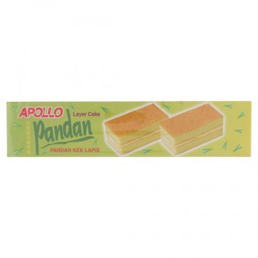 Apollo Pandan Layer Cake 8 x 18g – AsianSnacks