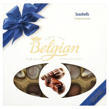 The Belgian 20 Seashells Belgian Chocolates 250g – AsianSnacks
